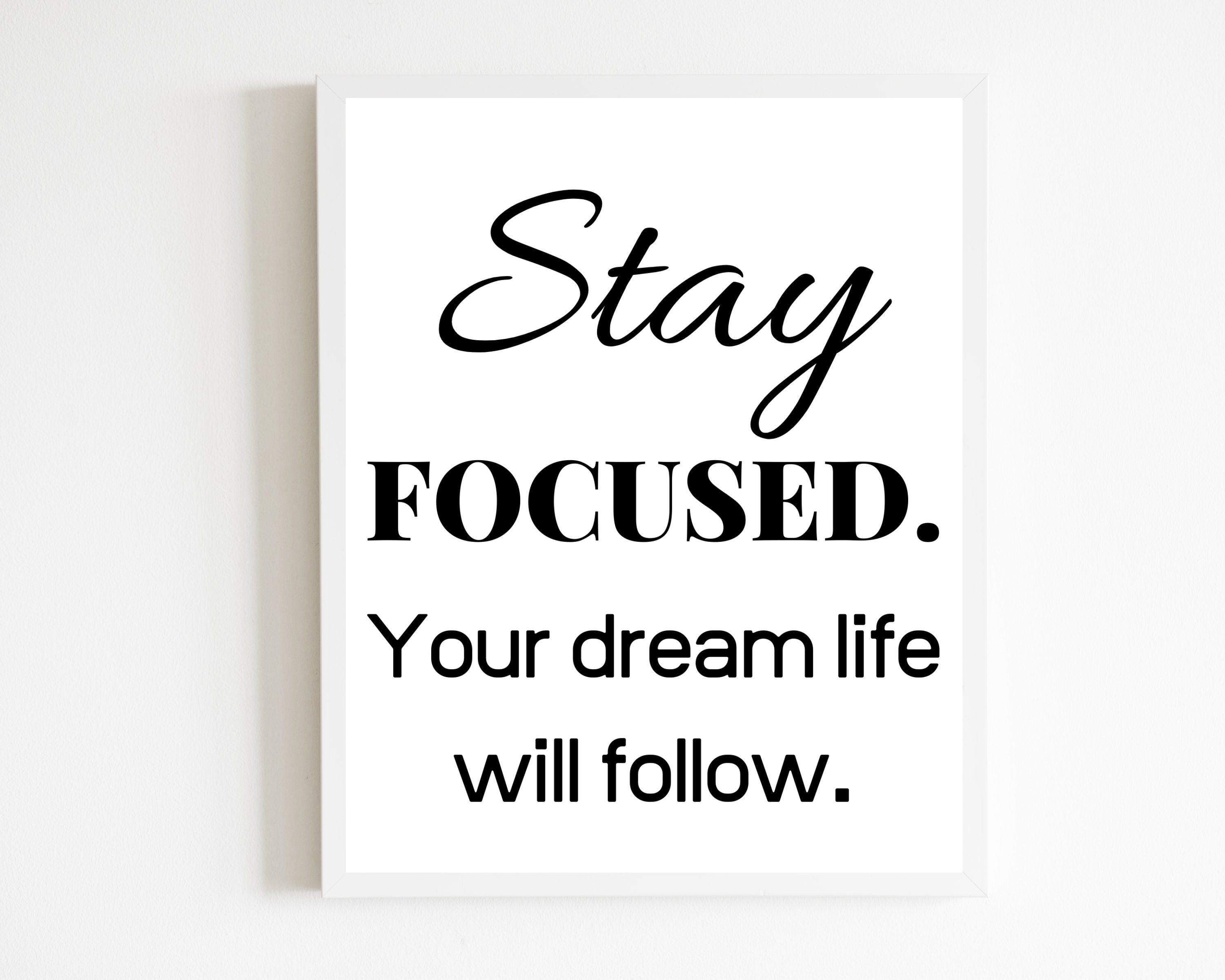 Stay Focus Quotes