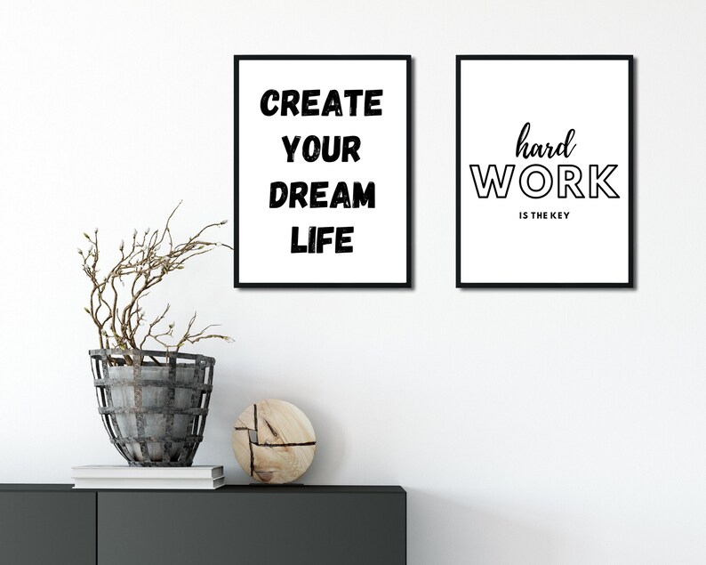 Entrepreneur Motivational Office Decor Quote Print Low of - Etsy UK