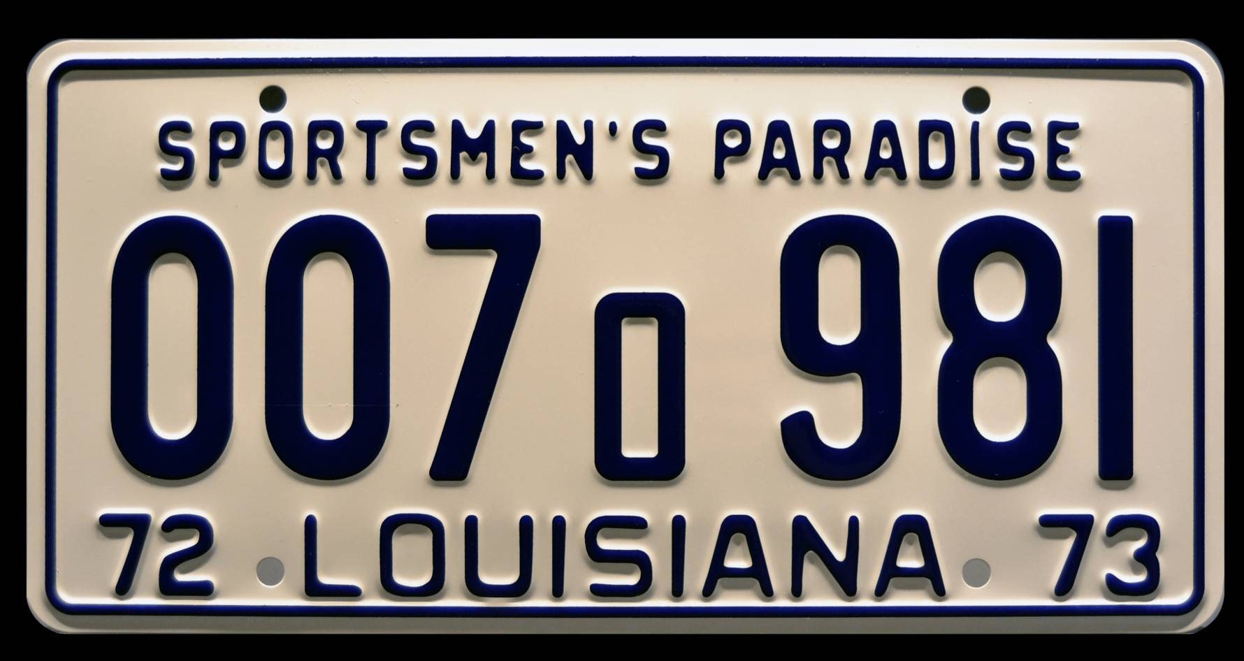 JAWS License Plate Made to Look Damaged Replica | Etsy