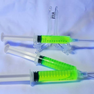 Reanimator Sealed Green Serum Syringe With Stand - Etsy