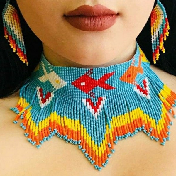 Native Choker - Etsy