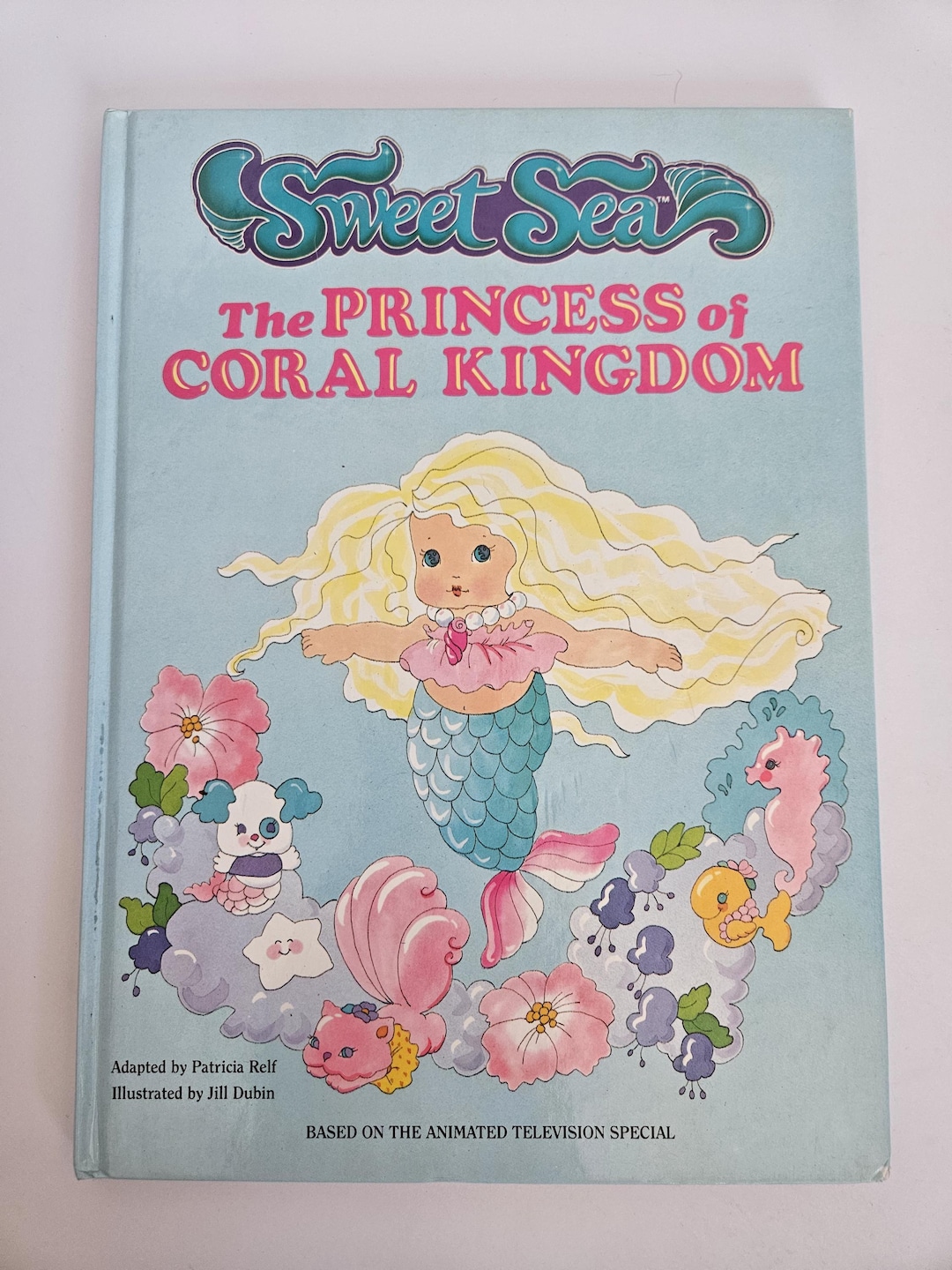 Sweet Sea - the Princess of Coral Kingdom Book - 1980's Vintage Book ...