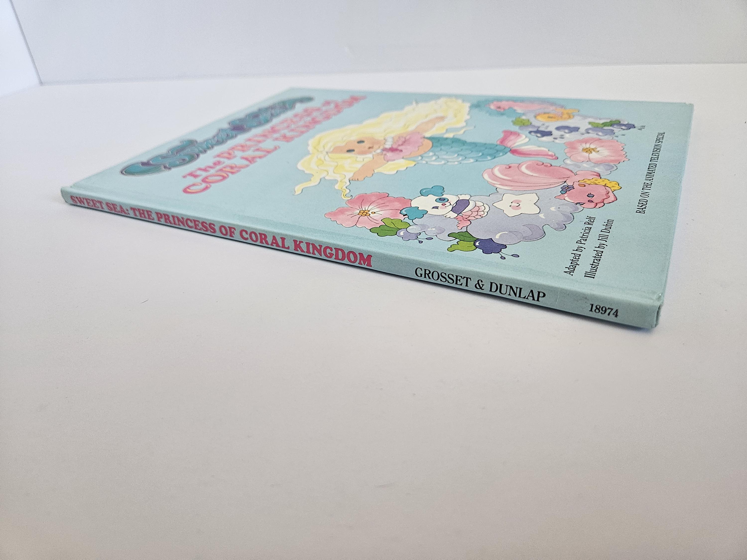 Sweet Sea - the Princess of Coral Kingdom Book - 1980's Vintage Book ...