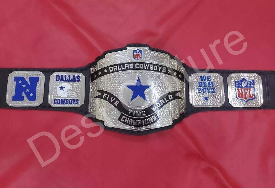 Custom Dallas Cowboys Championship Belt Adult Size 2MM Brass - Etsy