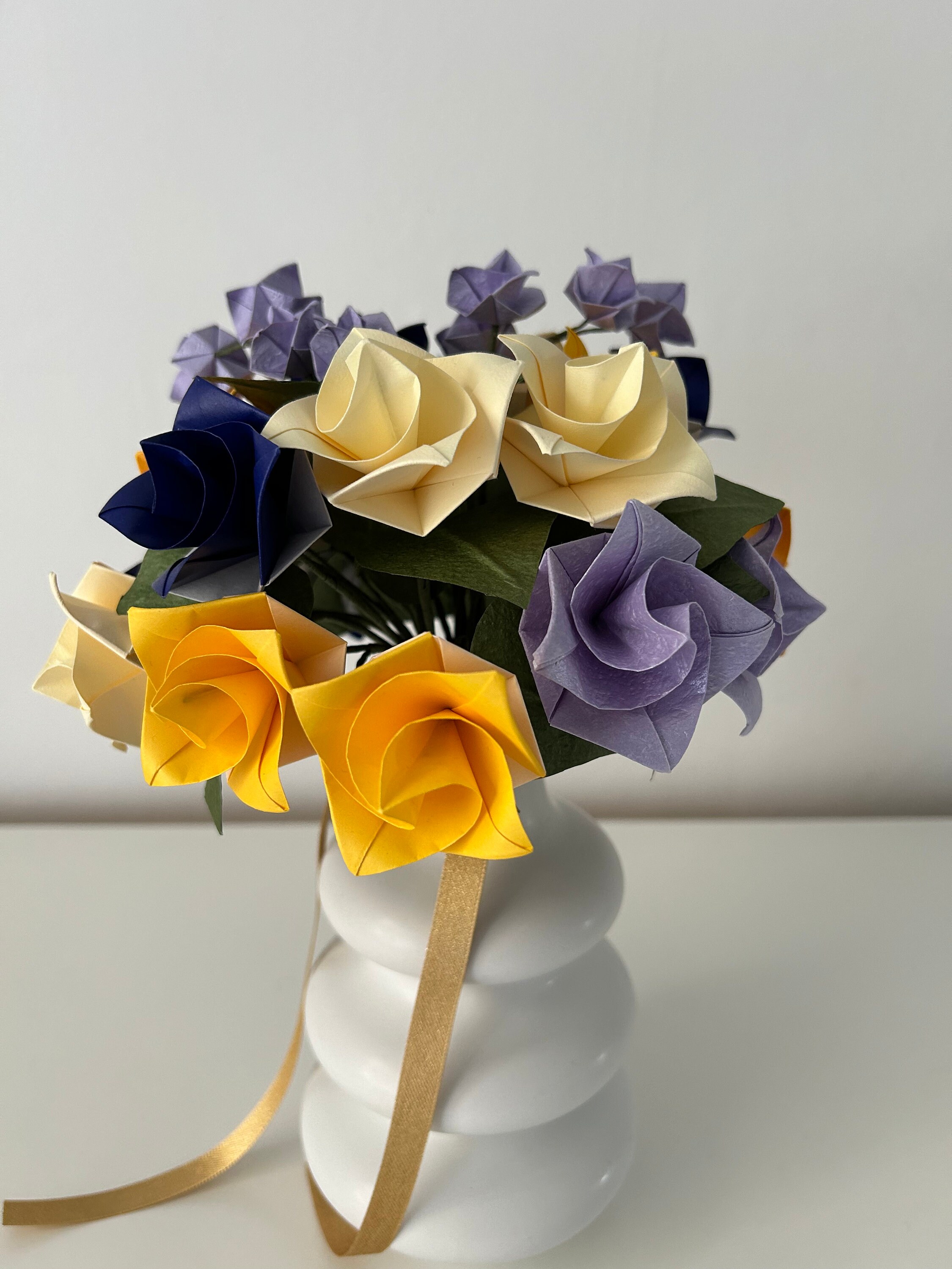 Origami Roses Bouquet for Any Occasion ( Wedding, Christening ...