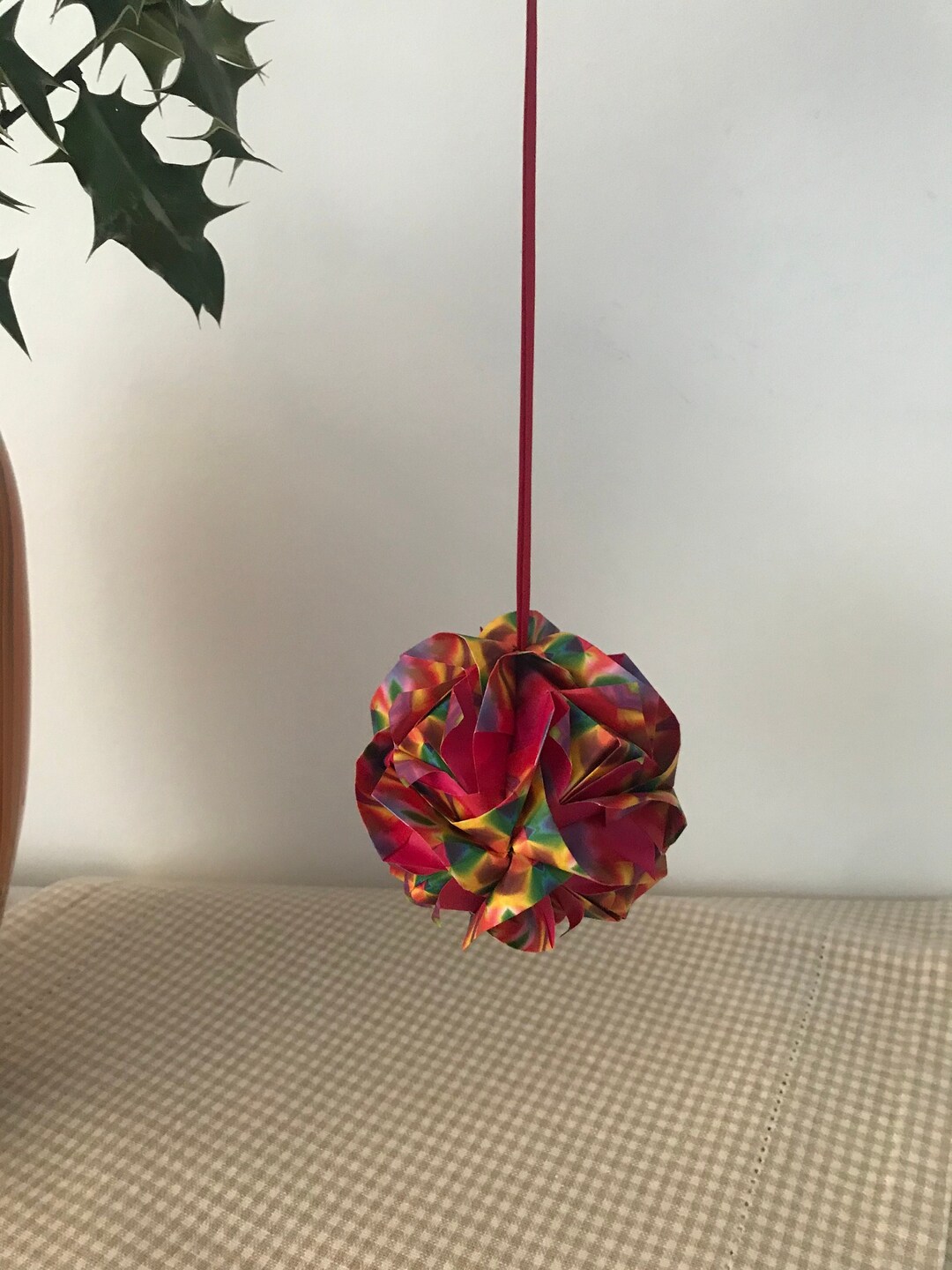 Origami Paper Bauble Decor - Etsy