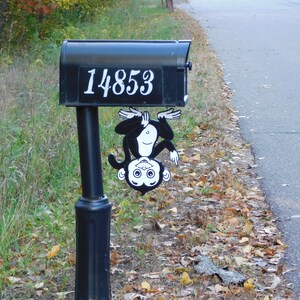 2-sided Monkey With an Attitude Mailbox Hanger. - Etsy