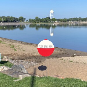 The Bobbing Bobber Lake Home Sign. It Actually Bobs in the Wind. - Etsy