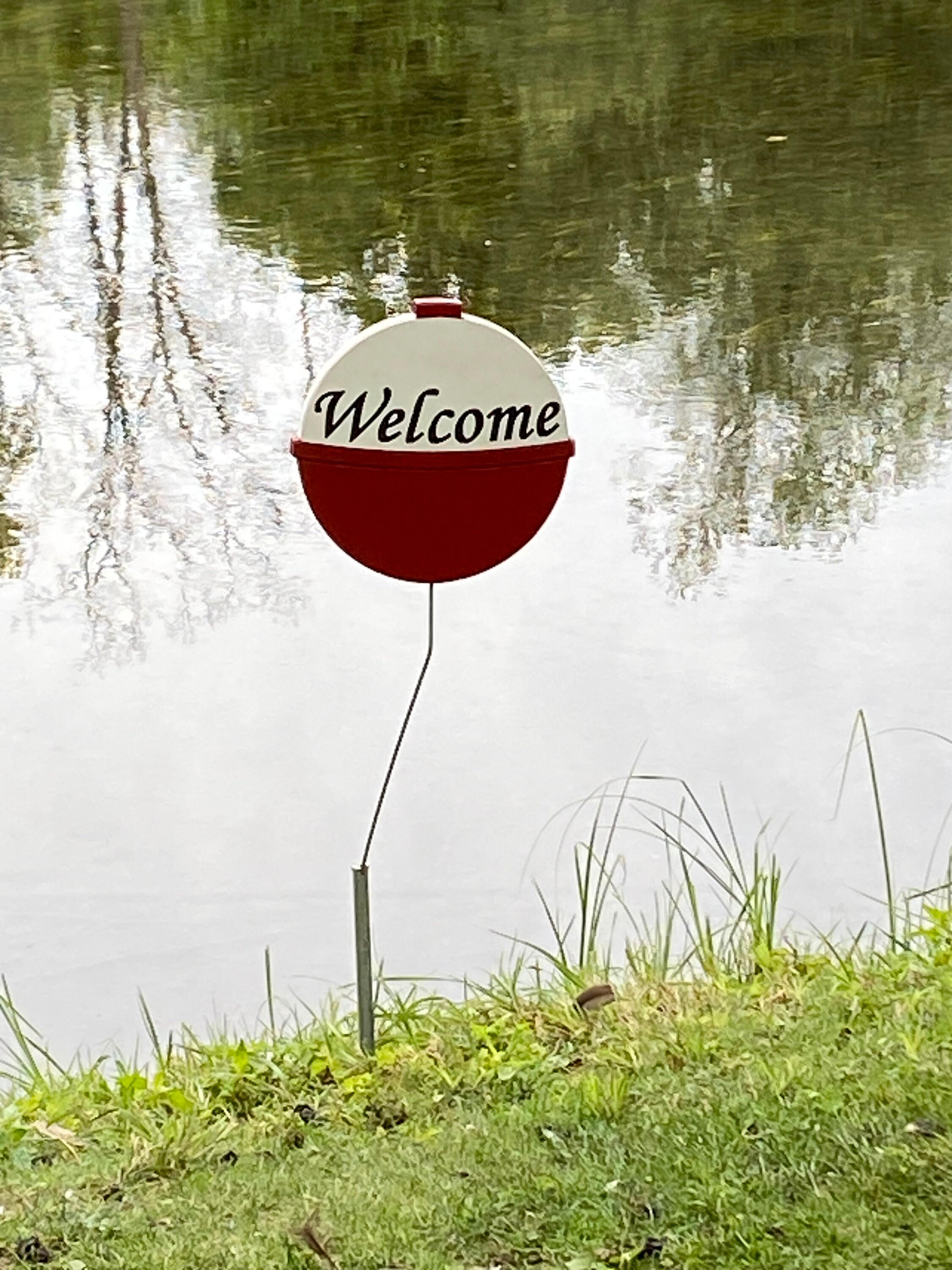 The Bobbing Bobber Lake Home Sign. It Actually Bobs in the Wind. - Etsy