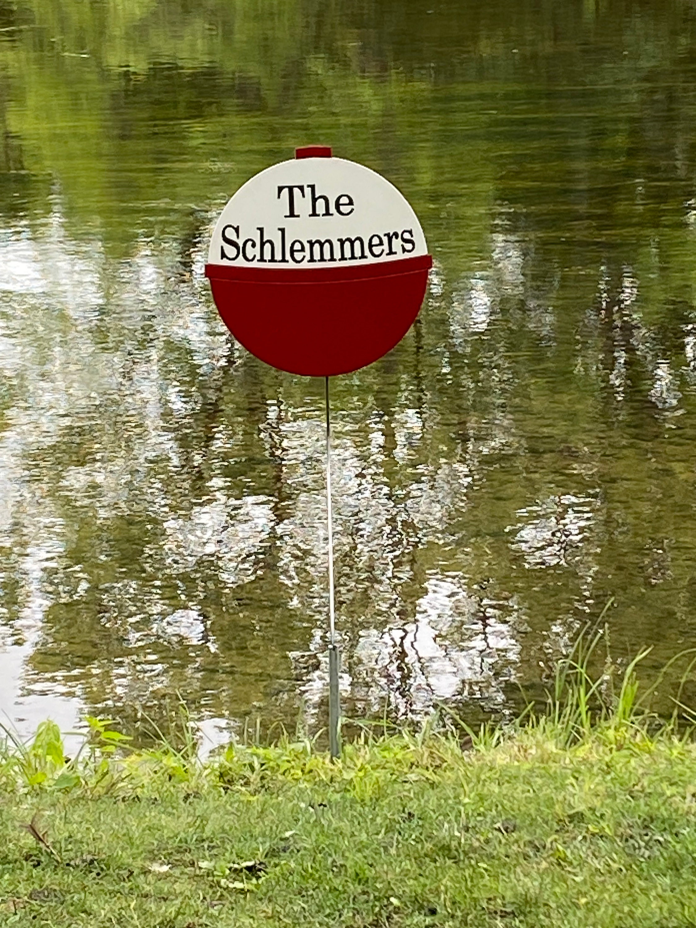 The Bobbing Bobber Lake Home Sign. It Actually Bobs in the Wind. - Etsy