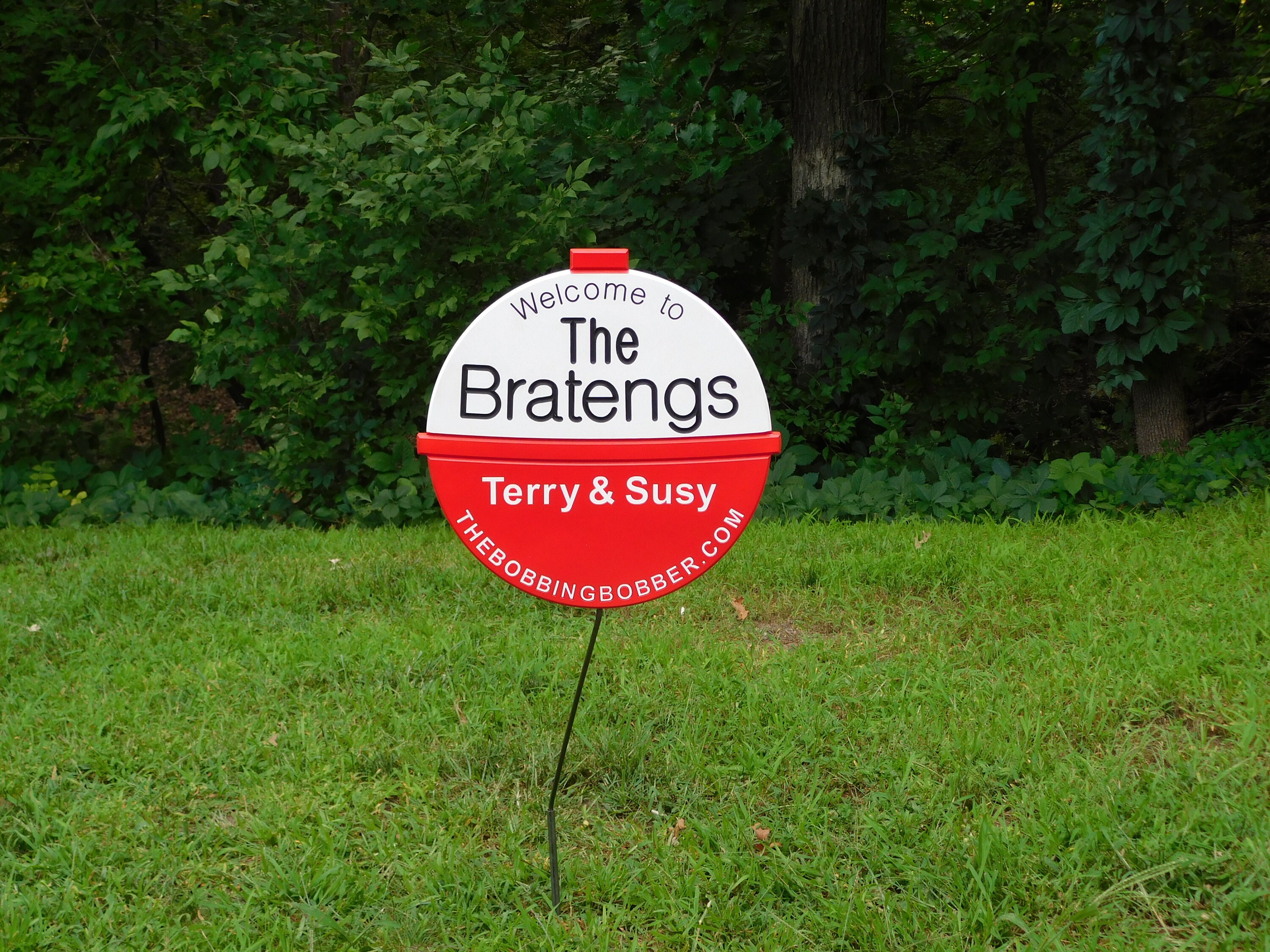 The Bobbing Bobber Lake Home Sign. It Actually Bobs in the Wind. - Etsy
