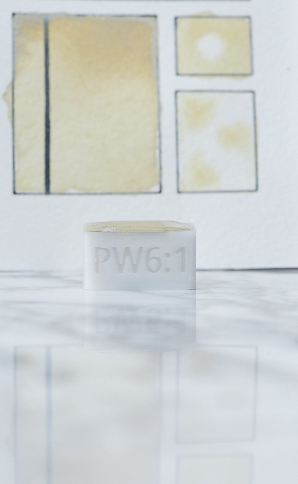 Buff Titanium PW6:1 Handmade Professional Watercolor Paint - Etsy UK