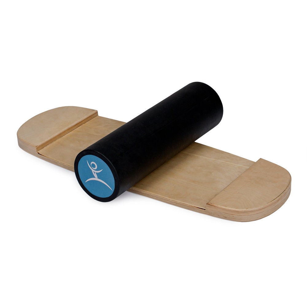 Wooden Balance Board Trainer With Anti-slip Roller. A Great Sport Gift ...