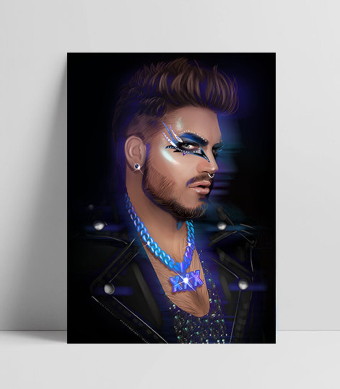 Adam Lambert Inspired Print 341 - Etsy