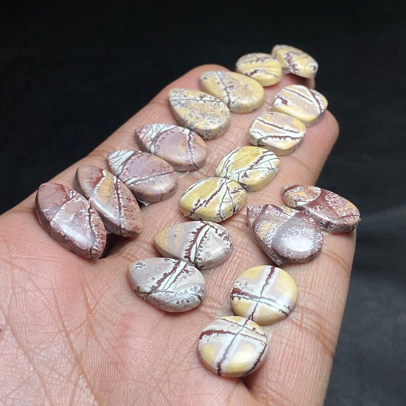 Natural Sonora Dendrite Rhyolite Cabochon | Scenic Dendrite Pattern ...