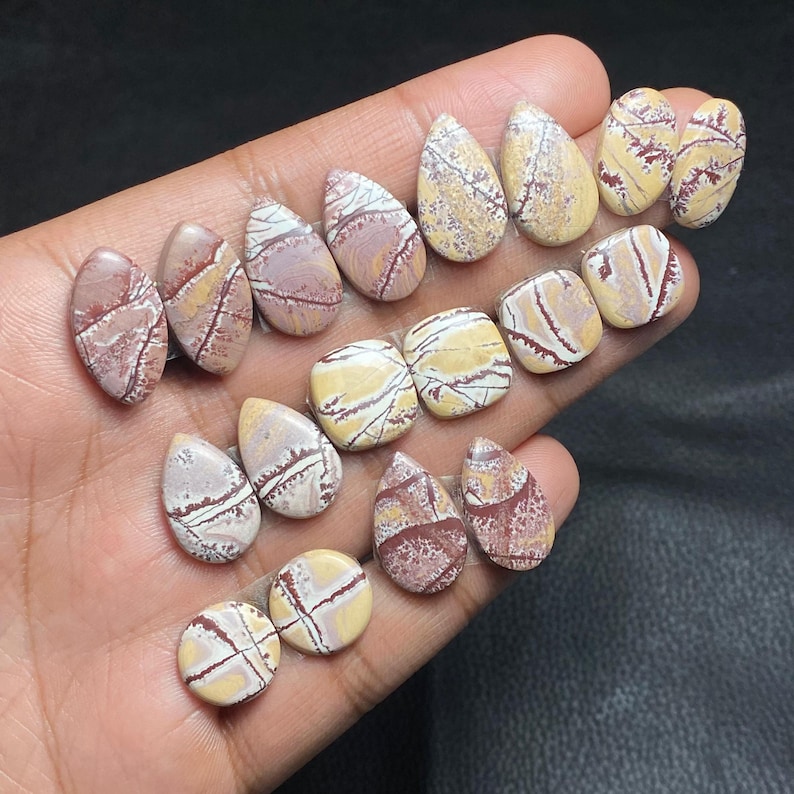 Natural Sonora Dendrite Rhyolite Cabochon | Scenic Dendrite Pattern ...
