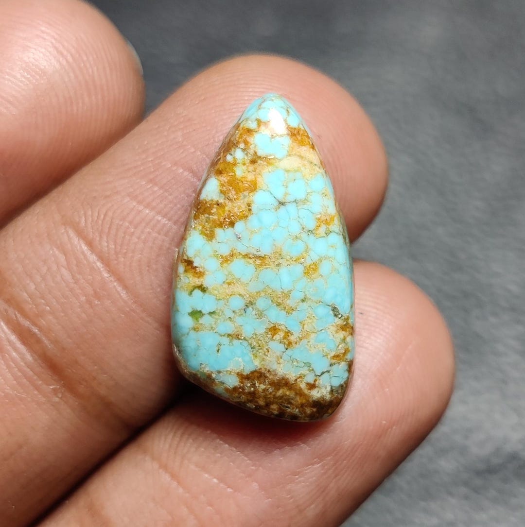 Natural 8 Number Turquoise Cabochon, 8 Number Turquoise Mines Name ...