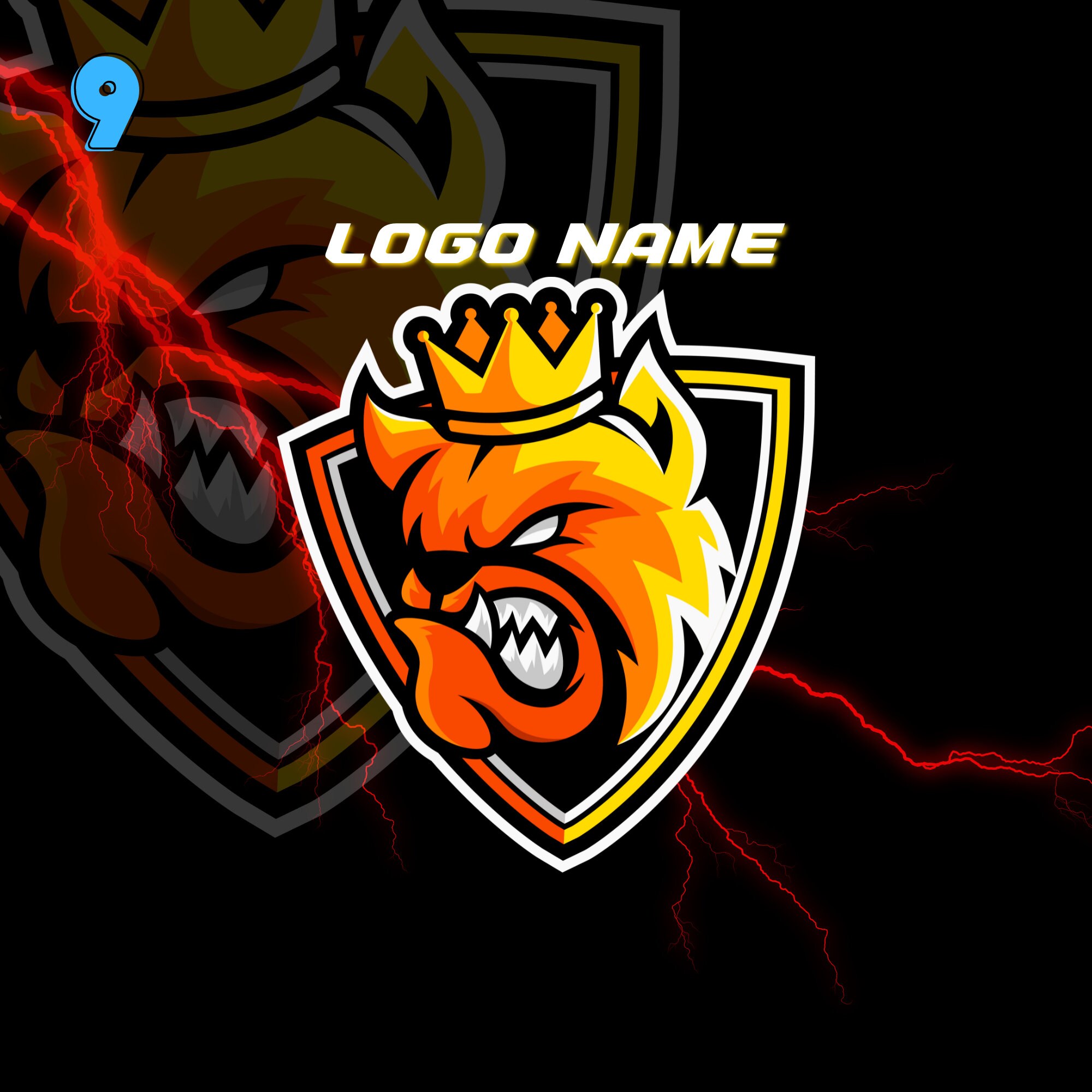 Buy Gaming Logo, Pre-made Logo, Gamer, Cool Logo, Dark Logo, Customized ...