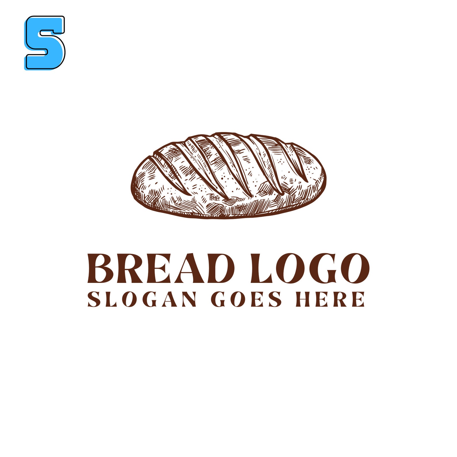 Bread Logo Baker Logo Bakery Logo Fresh Bread Logo Custom - Etsy