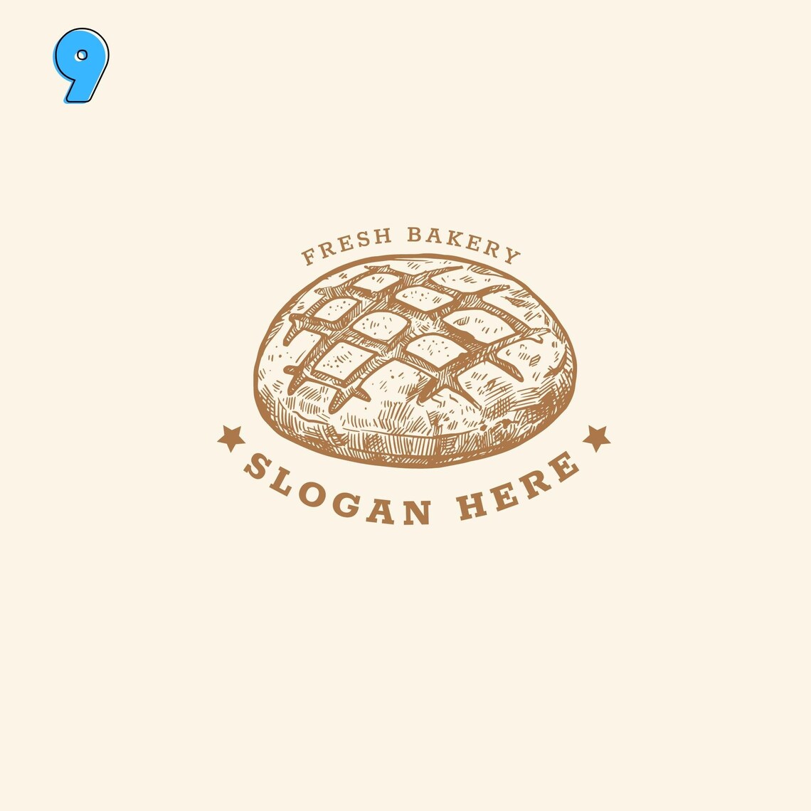 Bakery Logo, Baker, Chef Logo, Muffin Logo, Bread Logo, Bakery, Custom ...