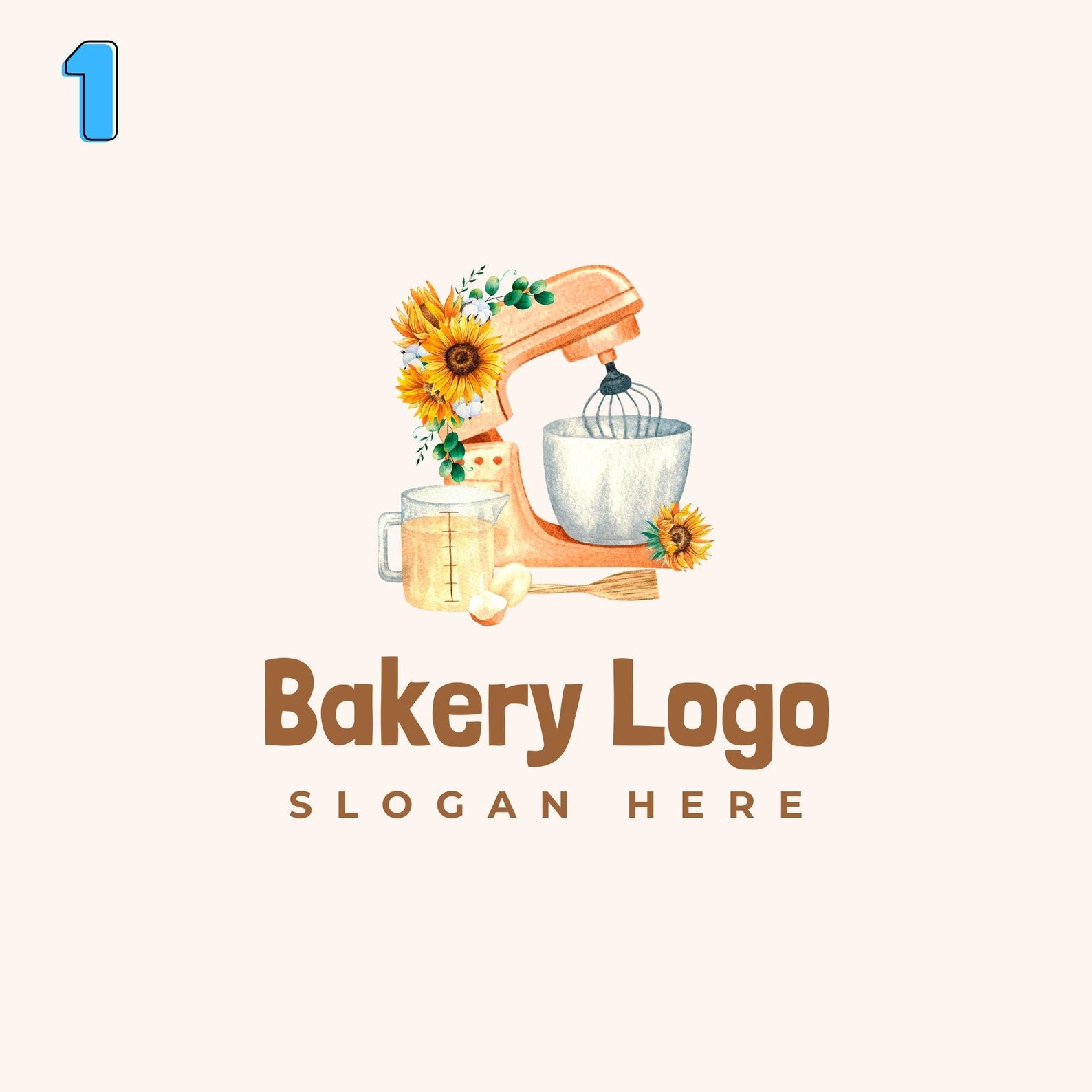 Bakery Logo, Baker, Chef Logo, Muffin Logo, Bread Logo, Bakery, Custom ...