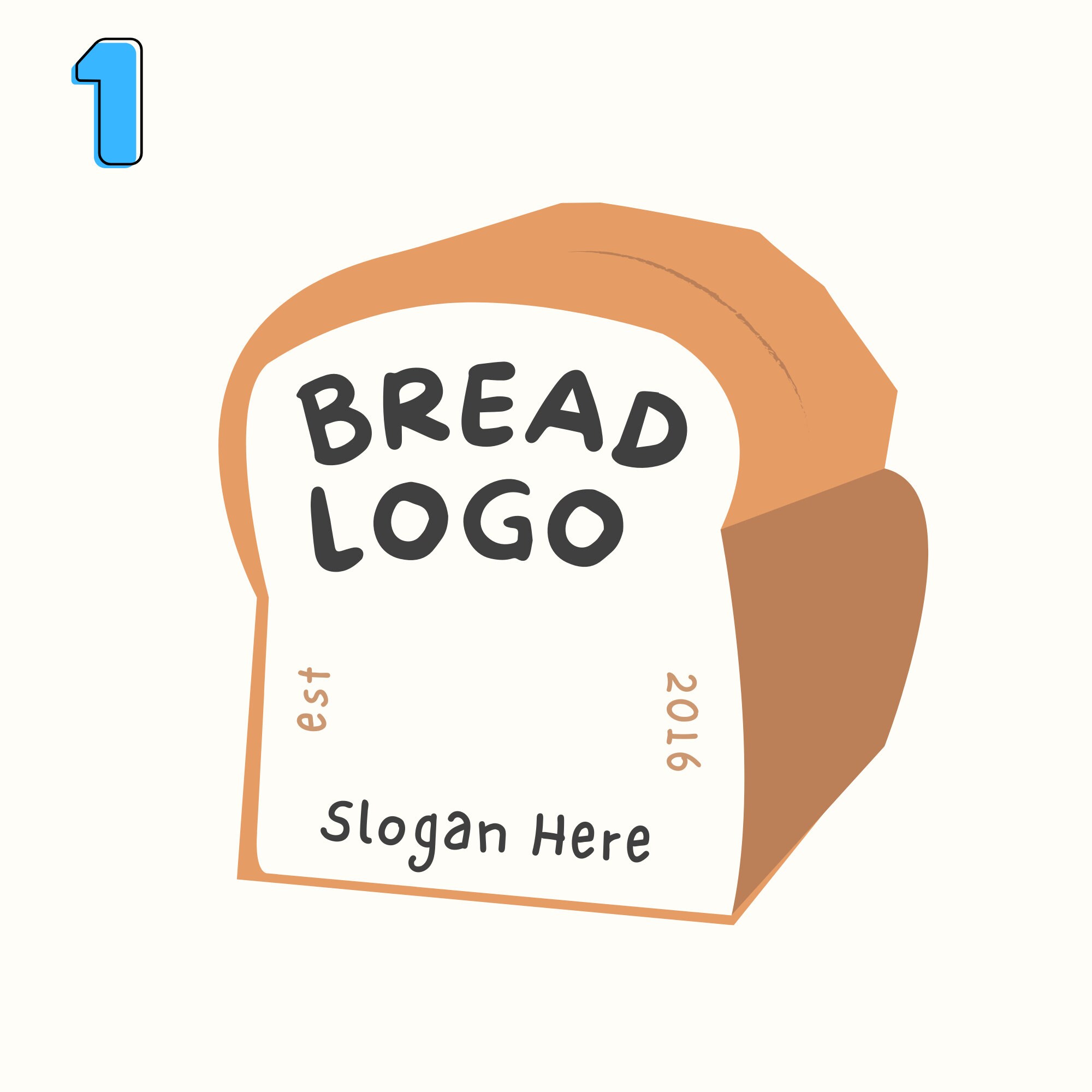 Bread Logo, Baker Logo, Bakery Logo, Fresh Bread Logo, Custom Logo, - Etsy
