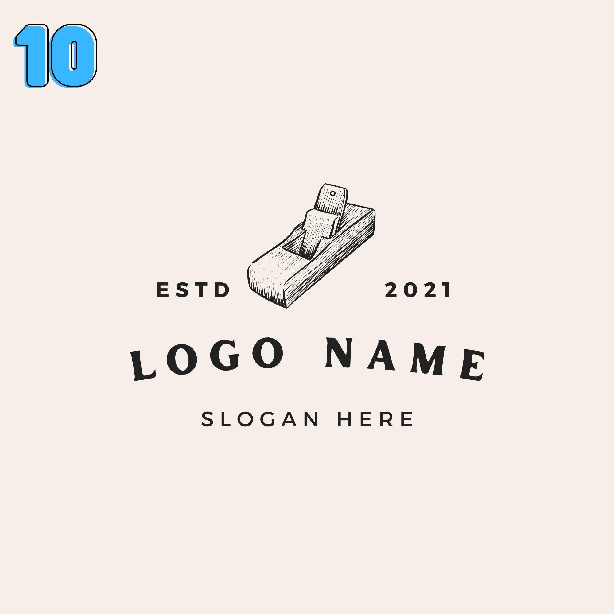 Wood Logo, Carpentry Logo, Woodworker Logo, Tree Logo, Professional ...