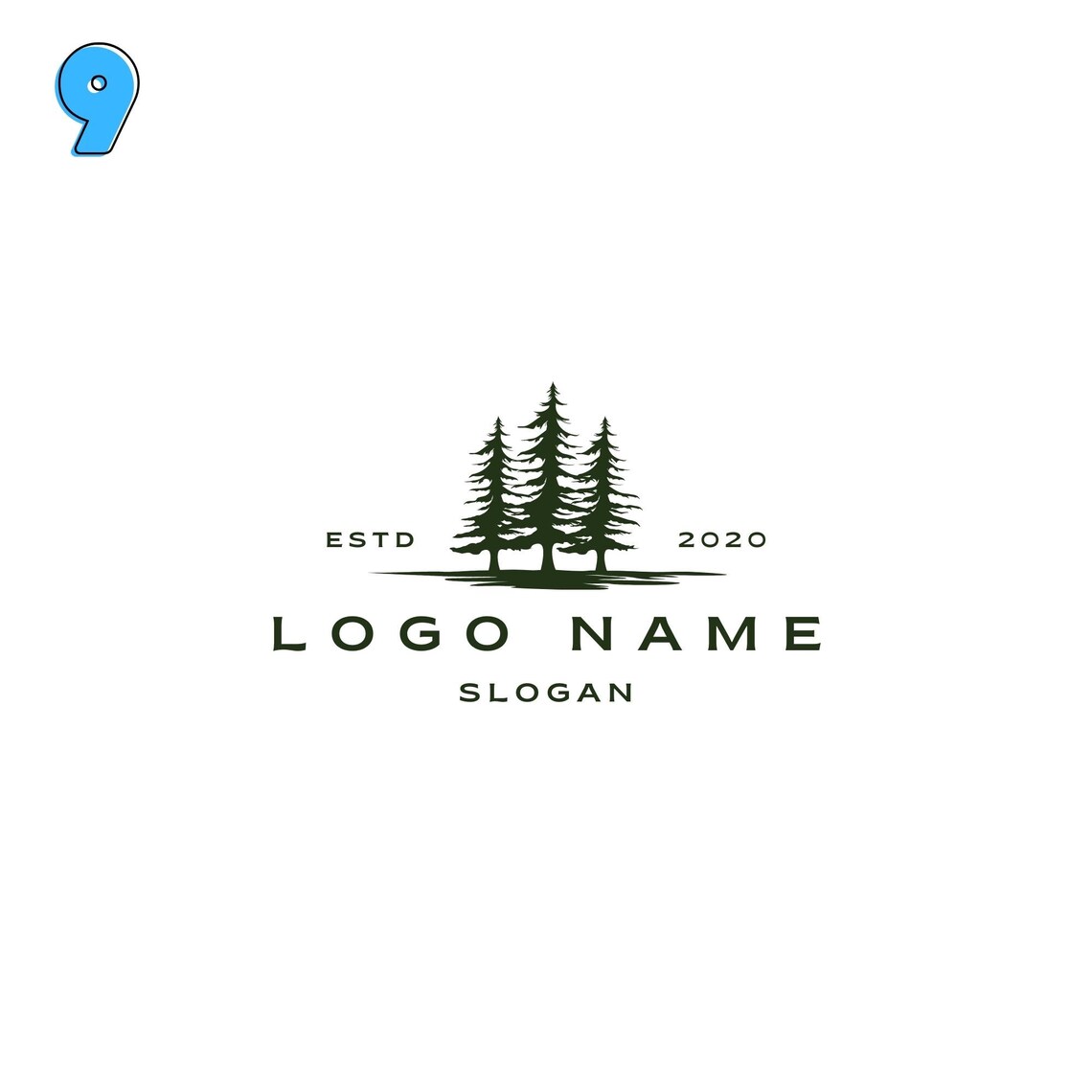 Wood Logo, Carpentry Logo, Woodworker Logo, Tree Logo, Professional ...