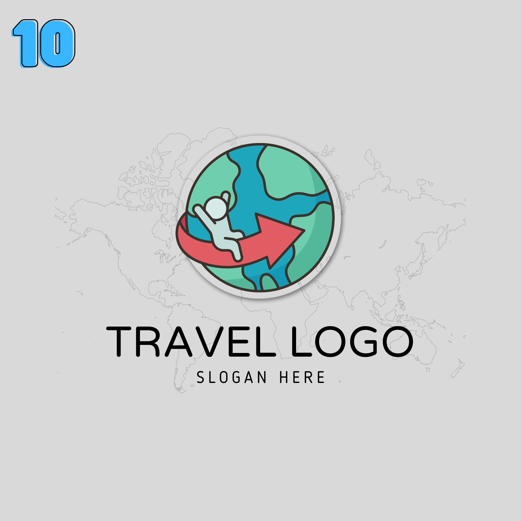 Travel Logo Traveler Logo Explorer Logo Adventure Logo - Etsy