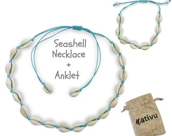 NATIVU Shell Necklace Vsco Stuff Natural Handmade Seashell | Etsy