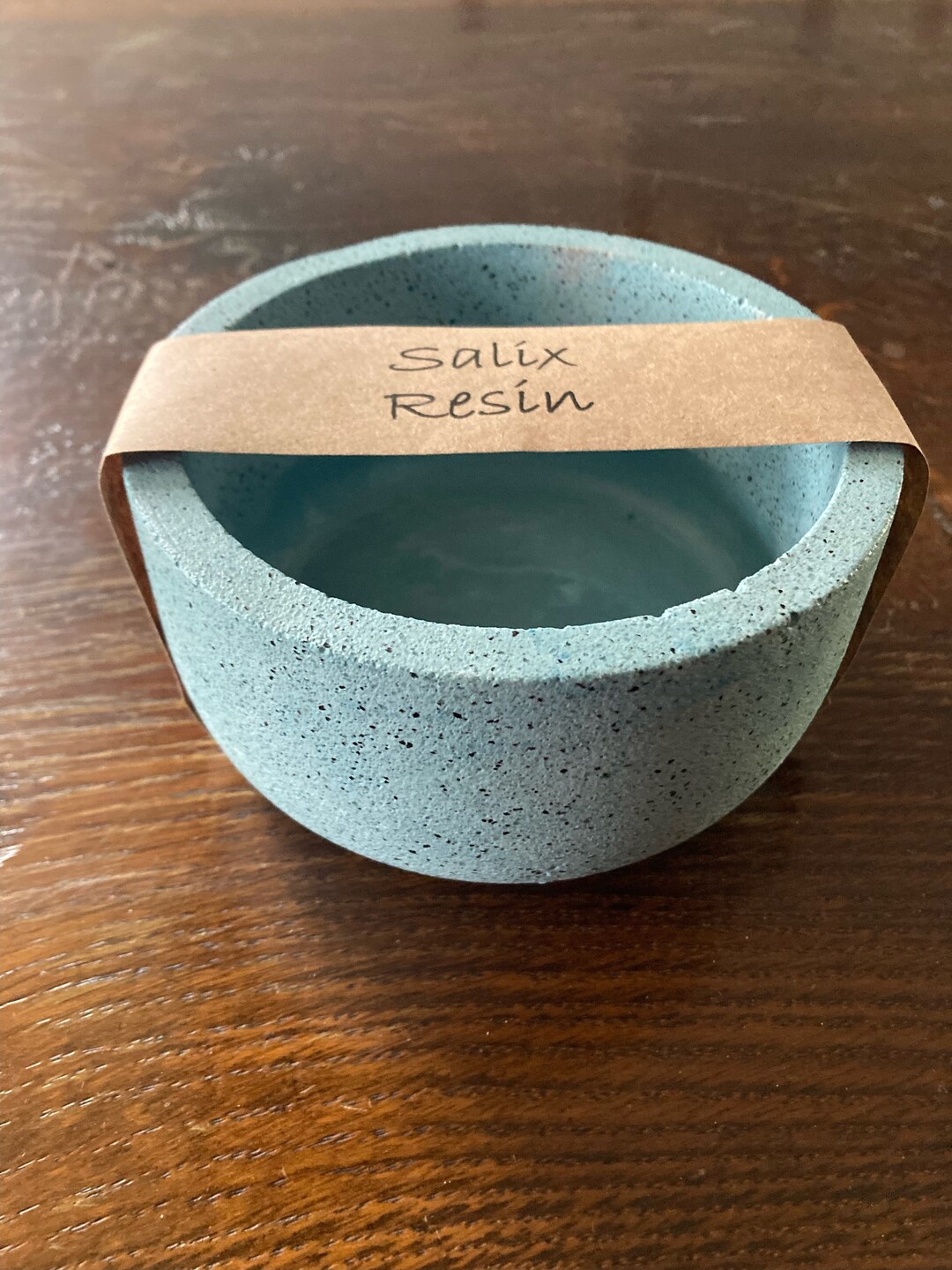 Plant Pot in Pale Blue Speckled Concrete - Etsy