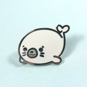 Chibi Seal Hard Enamel Pin | Etsy