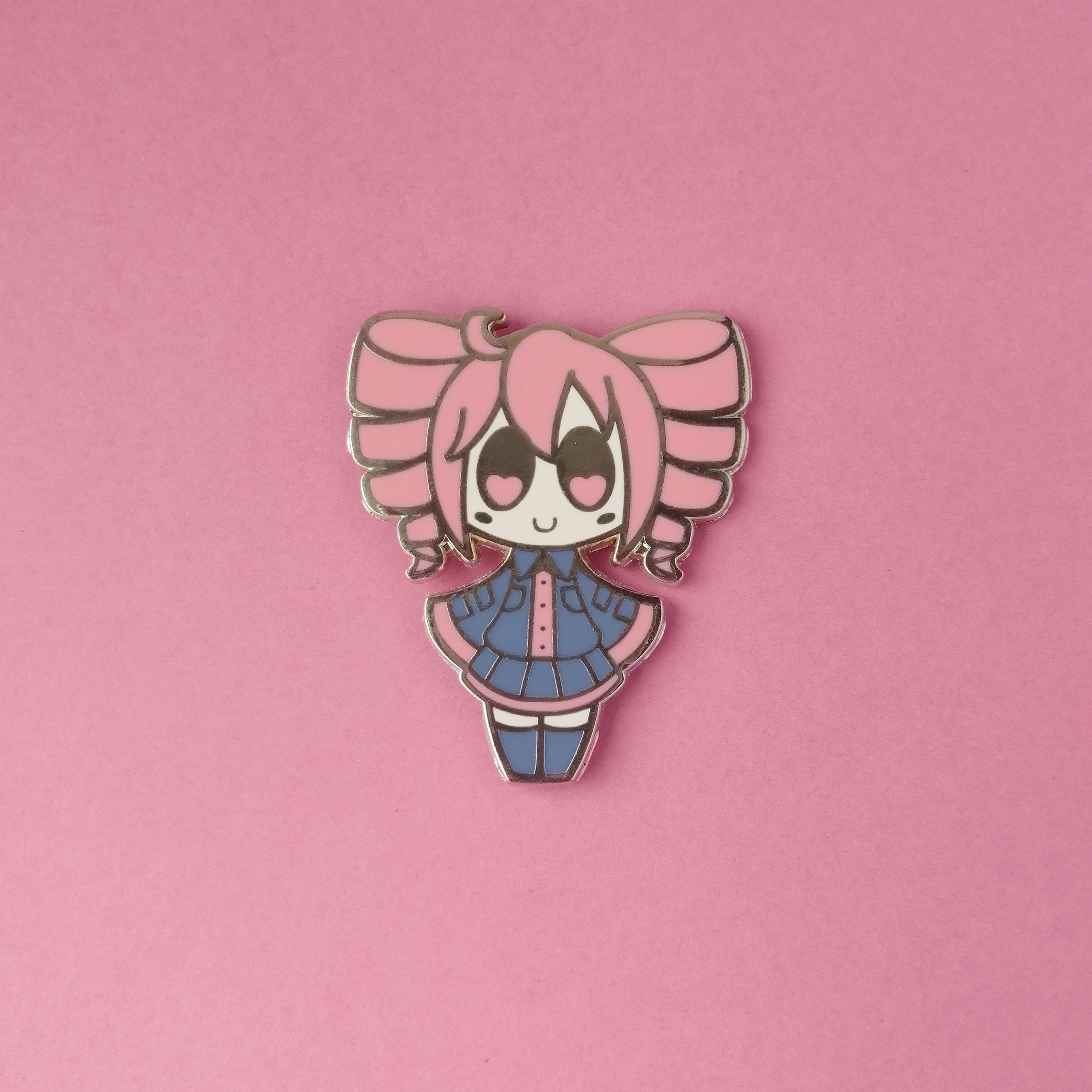 UTAU Kasane Teto Hard Enamel Pin | Etsy