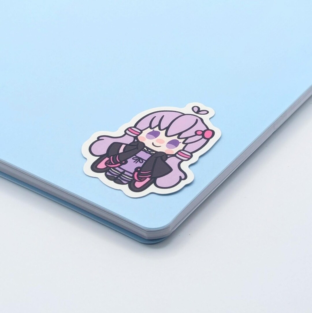Yuzuki Yukari | Vocaloid | Vinyl Sticker | - Etsy