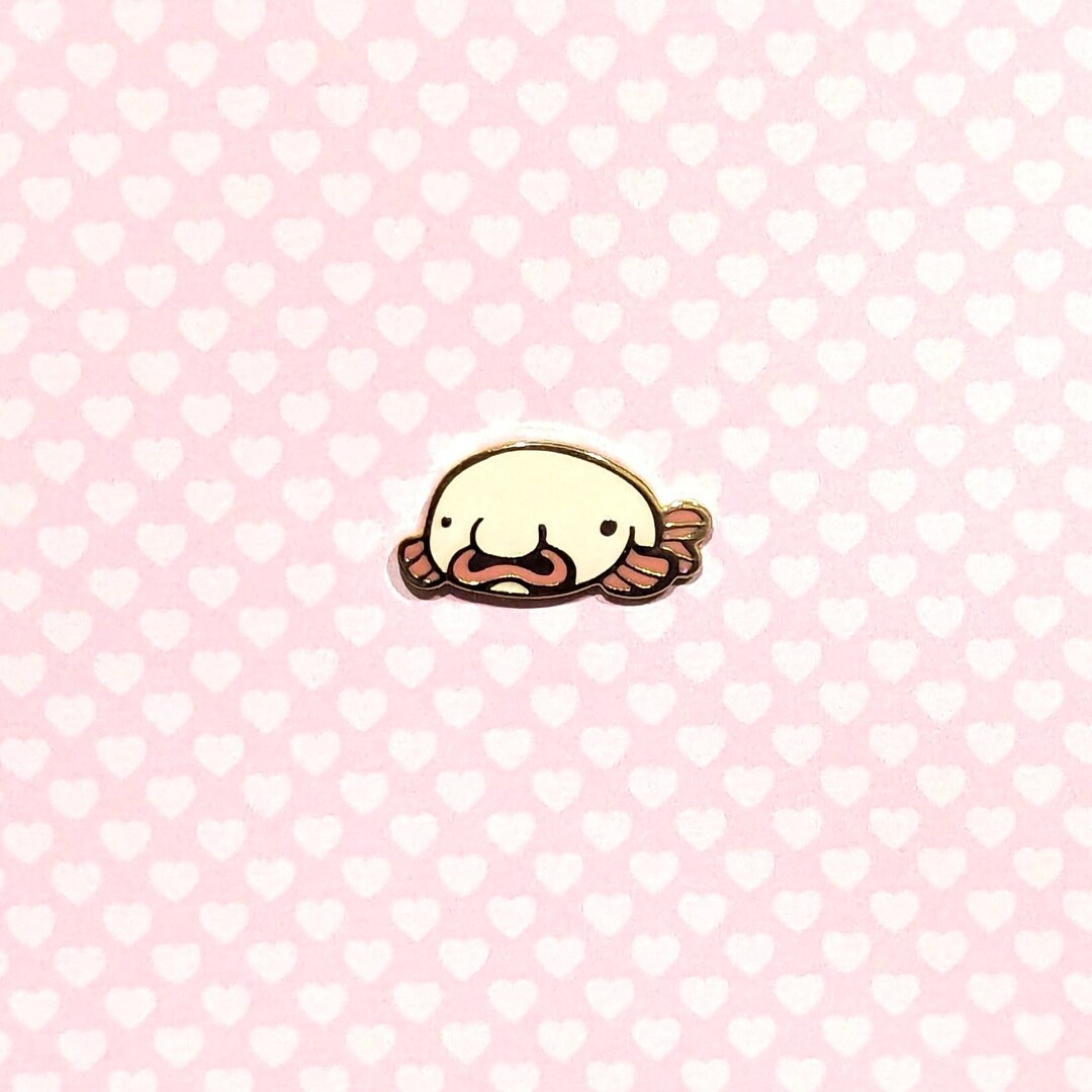 Blobfish · Hard Enamel Pin - Etsy