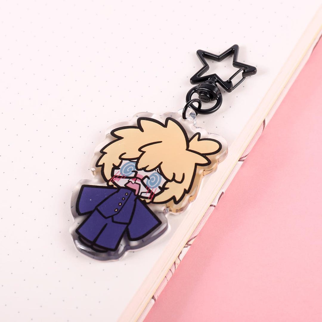 Plus Boy Len | Vocaloid | 2.5" Acrylic Charm | - Etsy