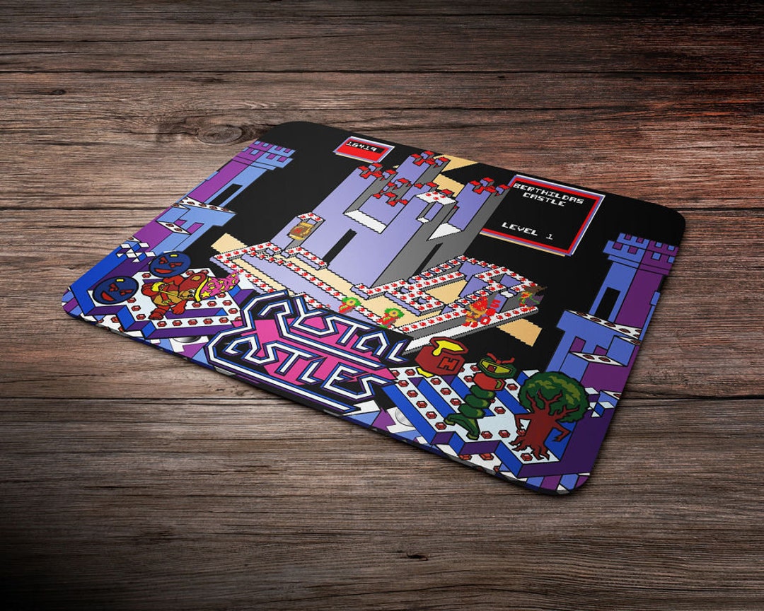 Mouse Pad Mat Crystal Castles Arcade - Etsy