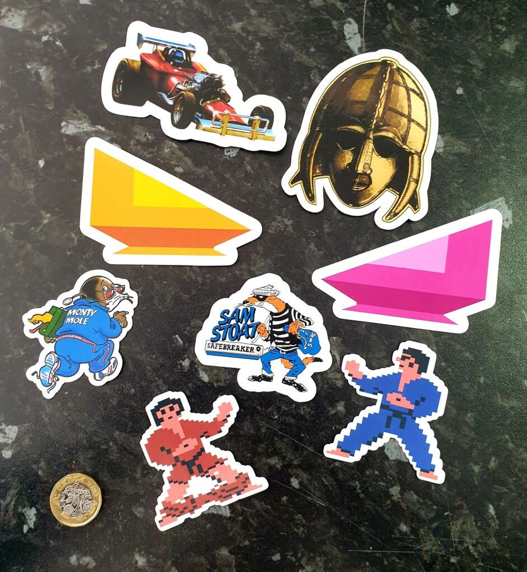 Retro Computers Sticker Set 6 - Etsy