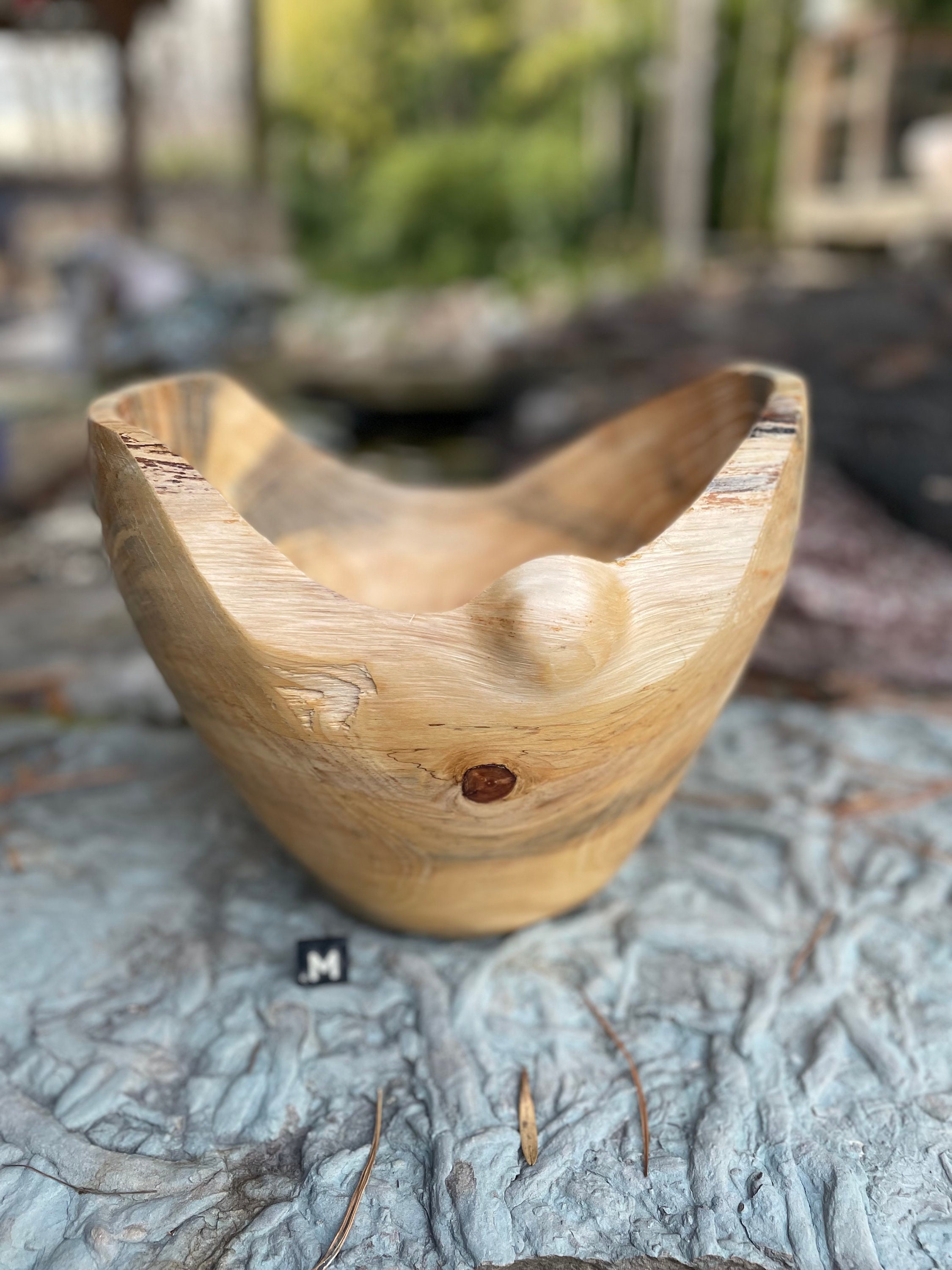 Large Spalted Pine Bowl - #310 - Etsy