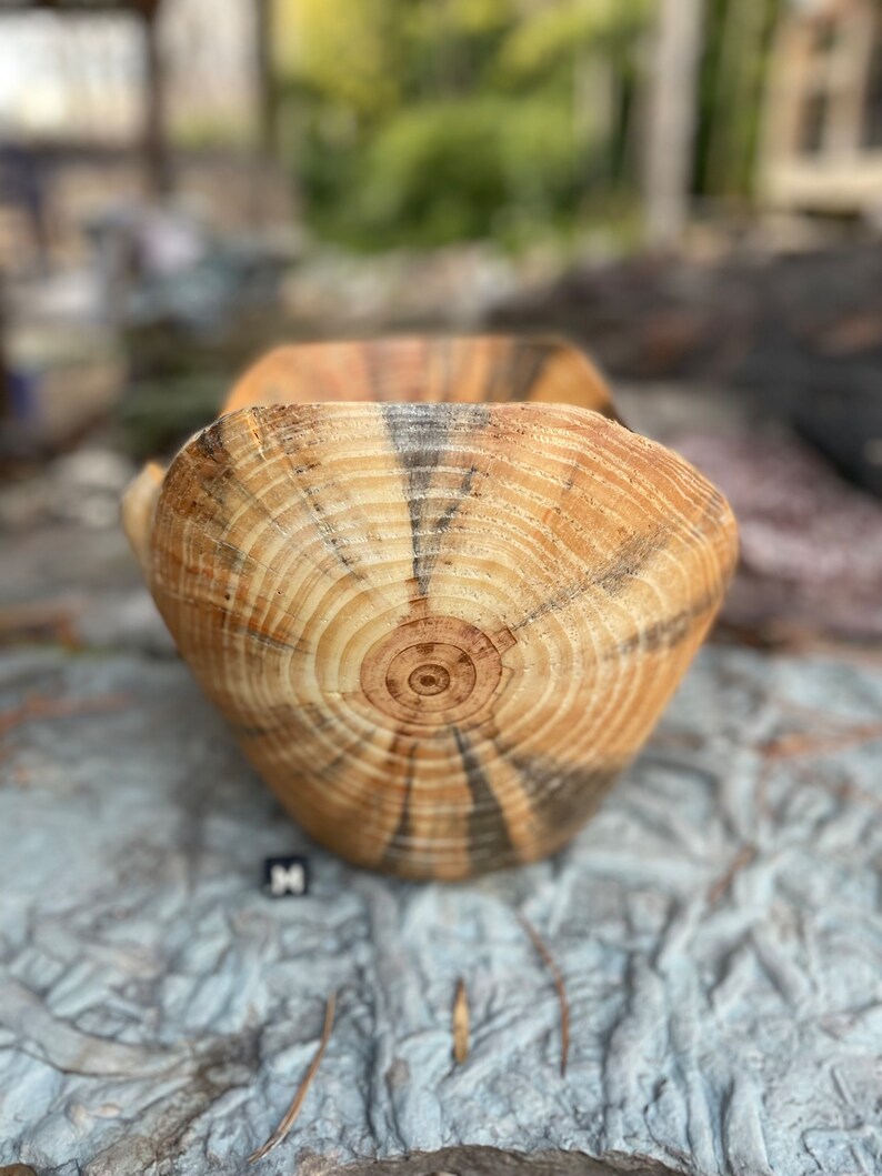 Large Spalted Pine Bowl - #310 - Etsy
