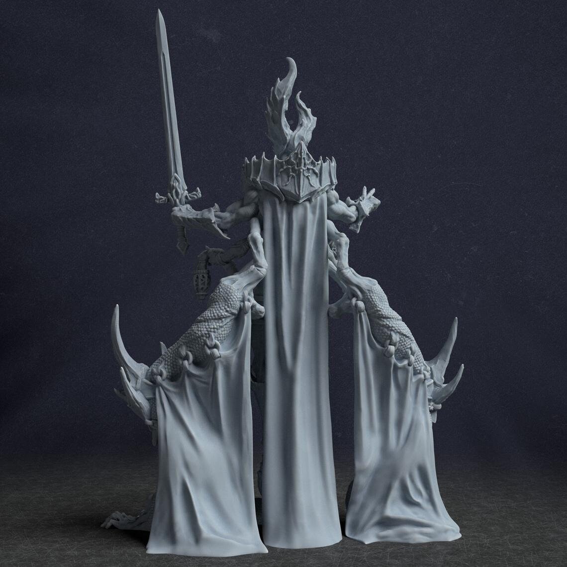 DND Demon Prince Daemon Lord 40K Chaos Proxy warhammer | Etsy