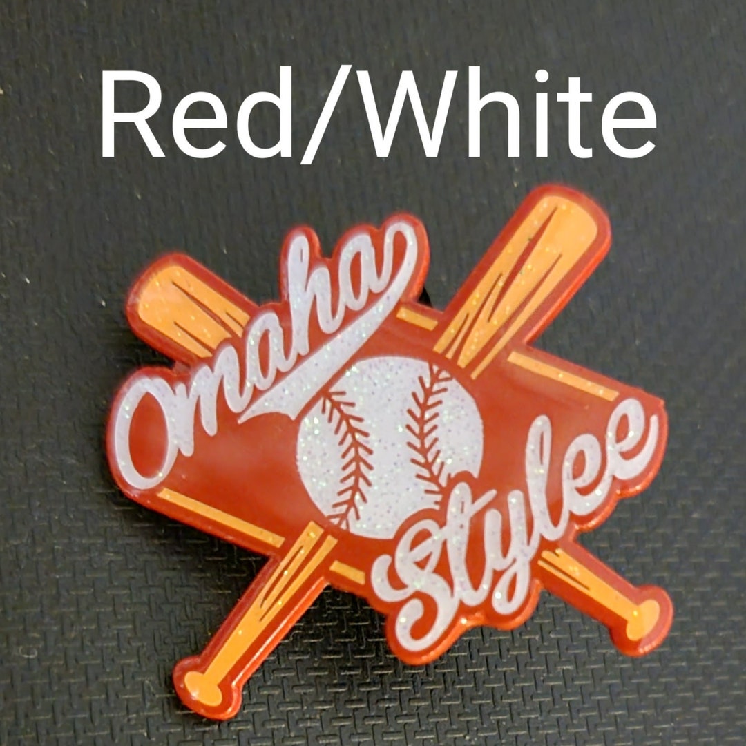 Omaha Stylee Baseball Pin-choose Your Own Variant - Etsy