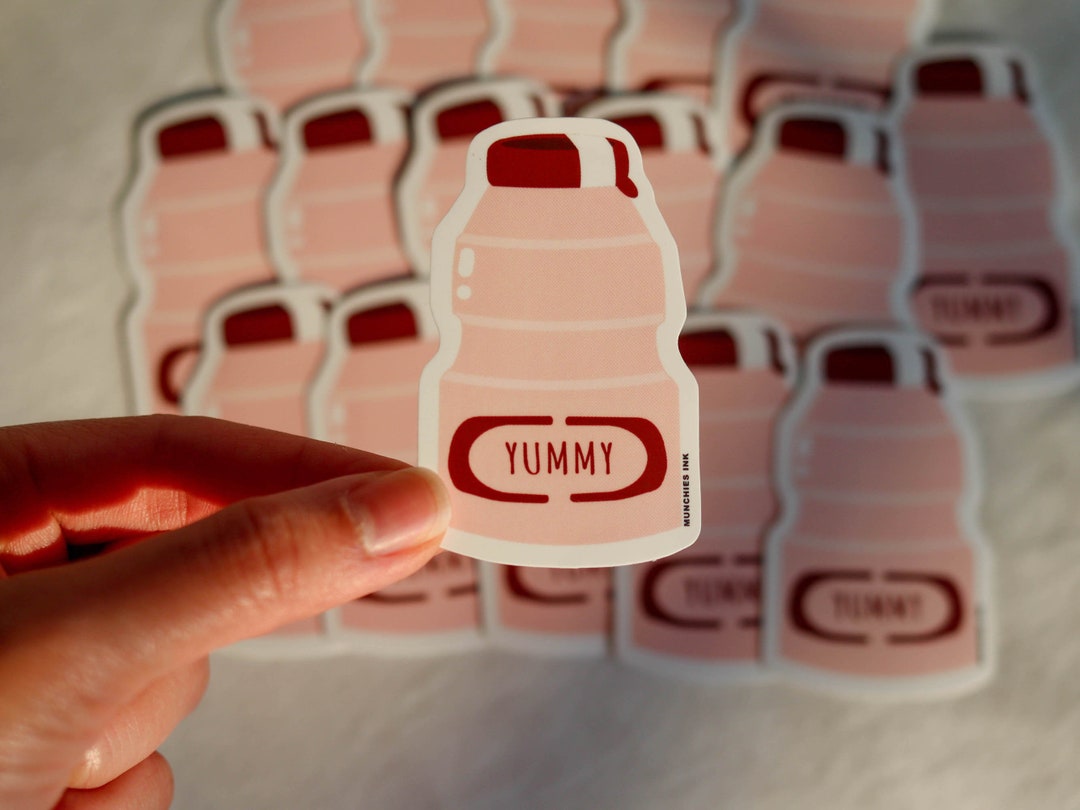 Japanese Food Sticker Yakult Sticker Kawaii Sticker Japanese Food ...