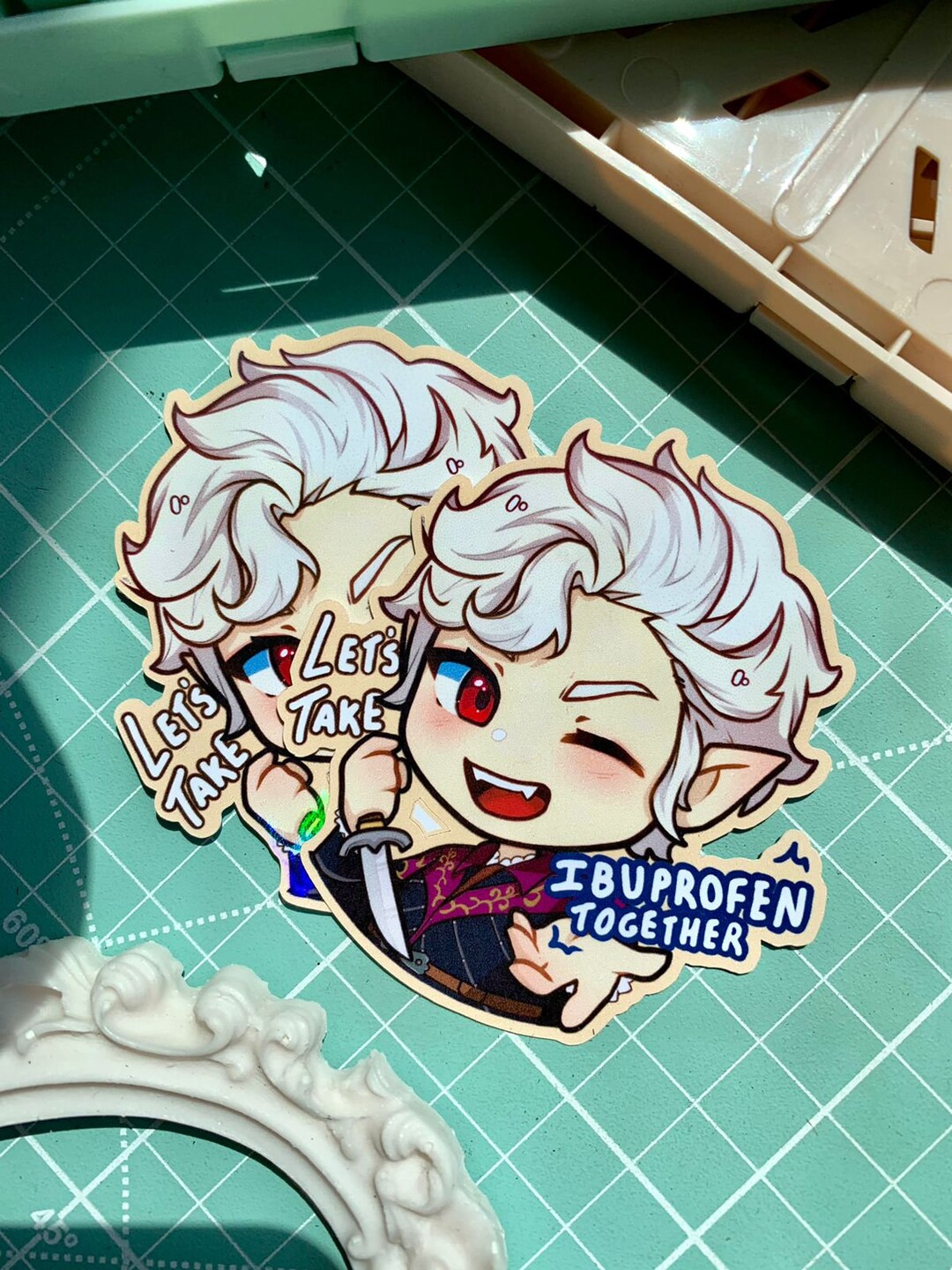 Astarion Sticker Baldur's Gate 3 - Etsy