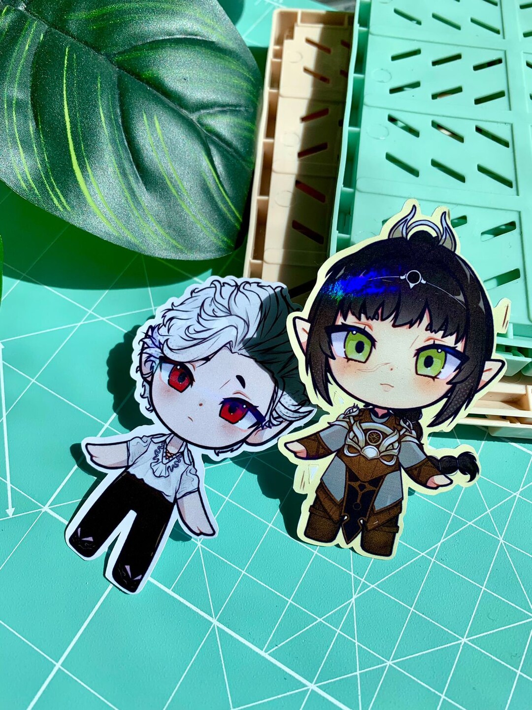 Astarion Shadowheart Stickers Baldurs Gate 3 - Etsy