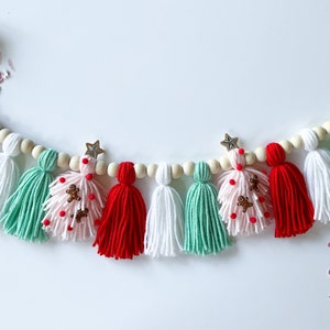 Vintage Gingerbread Pink Tree Garland/pink Christmas Decor/vintage ...