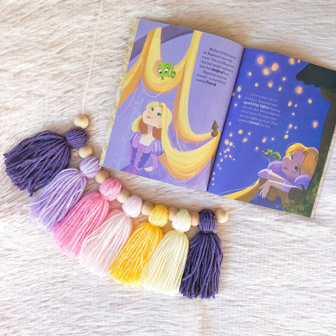 Rapunzel Inspired Tassel Garland/tangled Inspired/rapunzel Garland ...