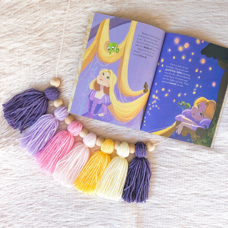 Rapunzel Inspired Tassel Garland/tangled Inspired/rapunzel Garland ...