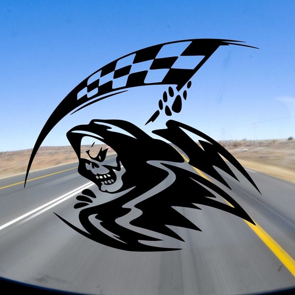 Reaper Decal - Etsy