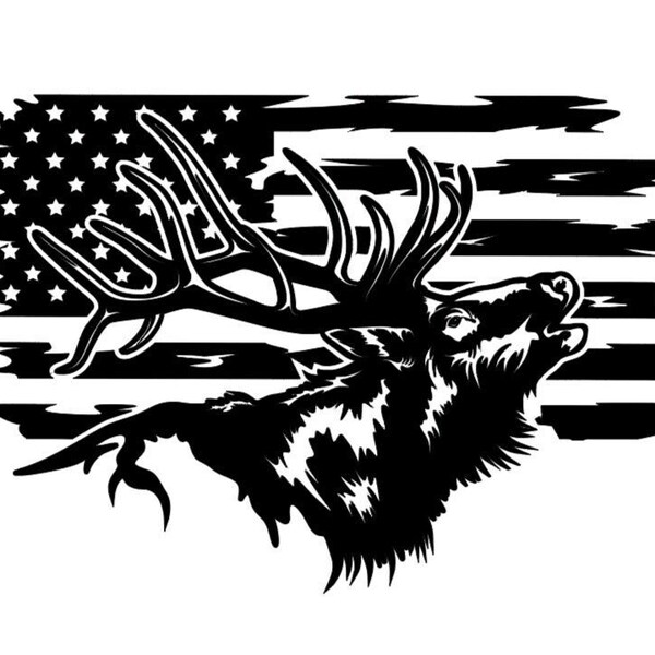 Elk Decal - Etsy
